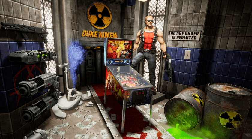 Duke Nukem’s Big Shot Pinball: (Pinball M Table Review) – The Pinball Chick