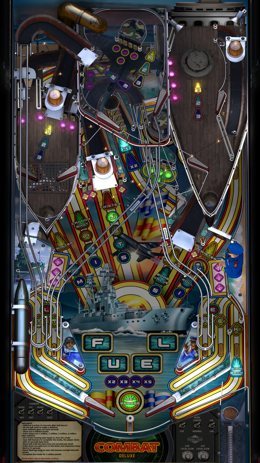 Battle Deluxe (AtGames Legends Pinball Table Review) – The Pinball Chick